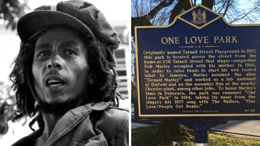 Le parc dédié à Bob Marley à Wilmington, Delaware - La Galerie Du Spectacle